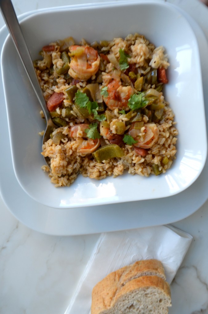 New Orleans-Style Shrimp and Rice | Mikey's In My Kitchen