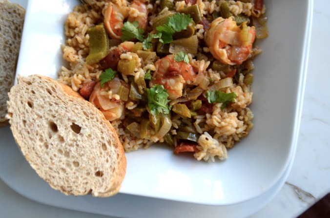 New Orleans-Style Shrimp and Rice | Mikey's In My Kitchen