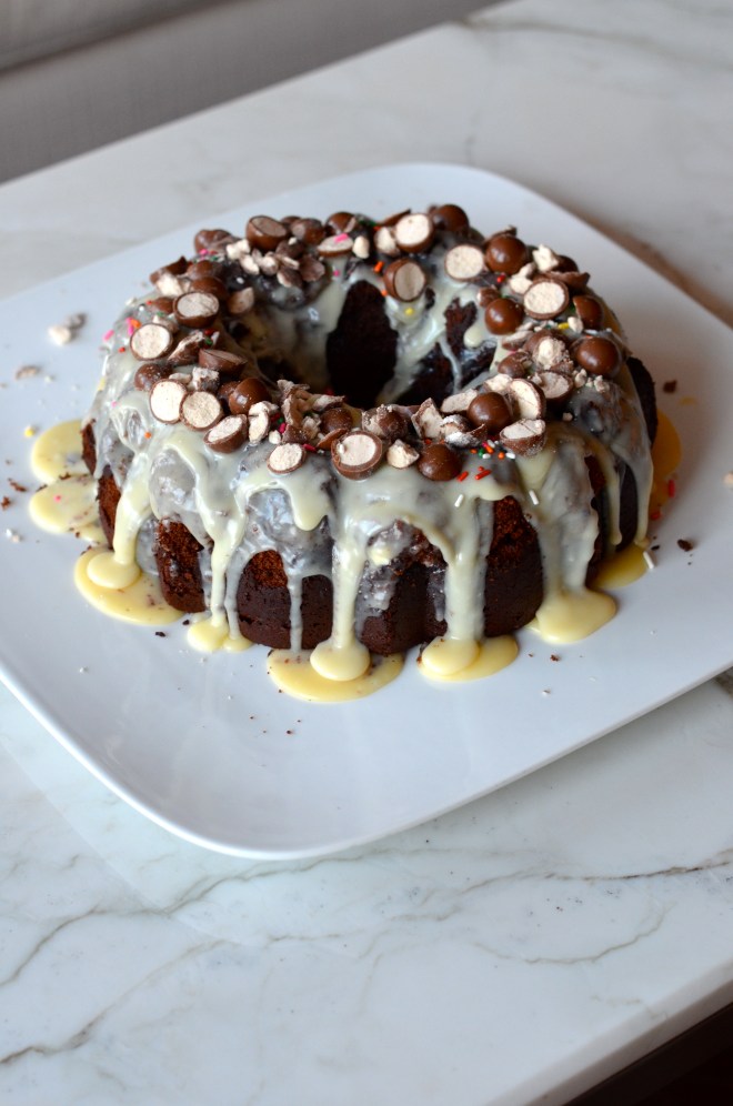Malted Chocolate Whopper Cake | Mikey's In My Kitchen