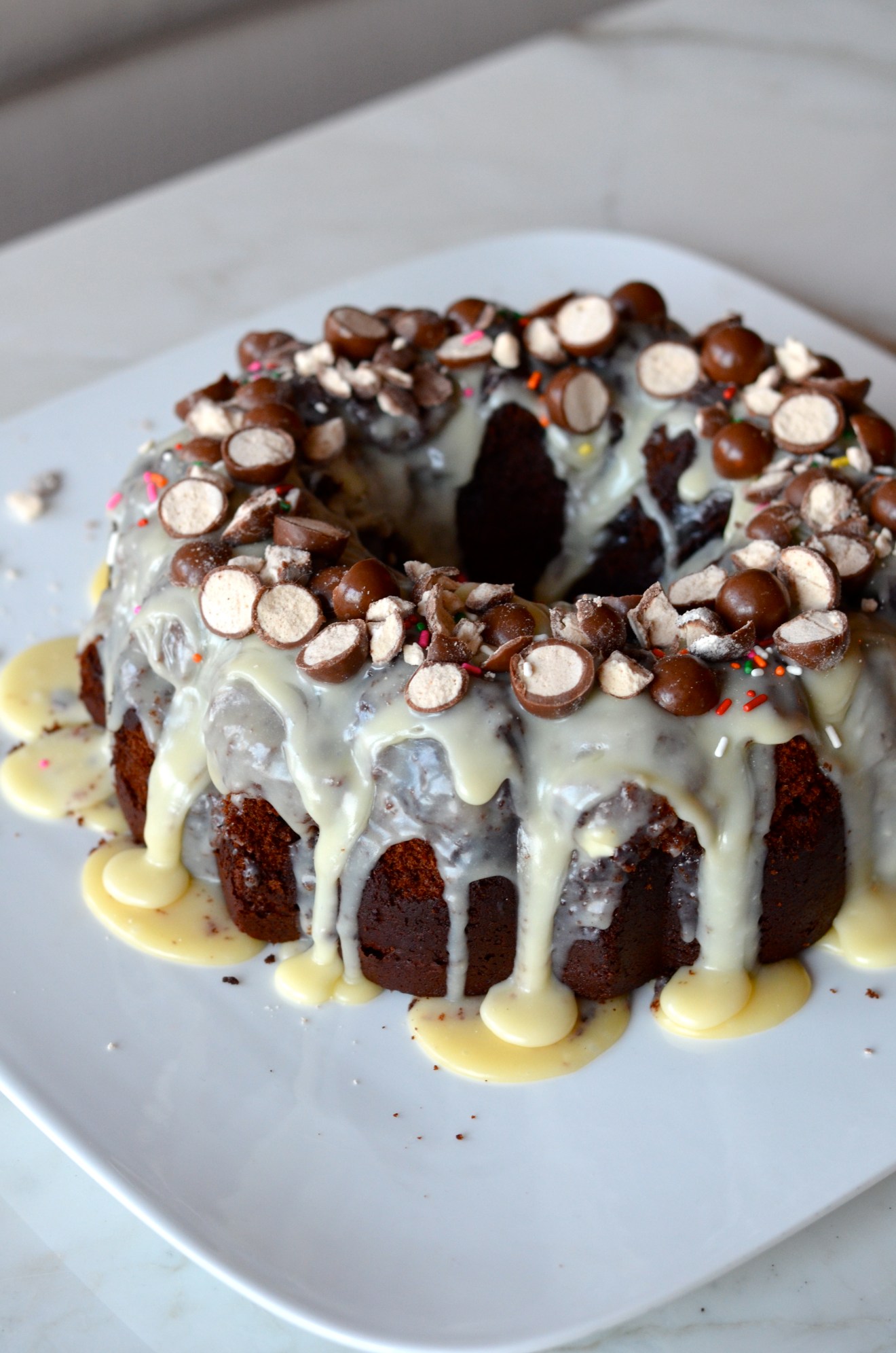 Malted Chocolate Whopper Cake | Mikey's In My Kitchen
