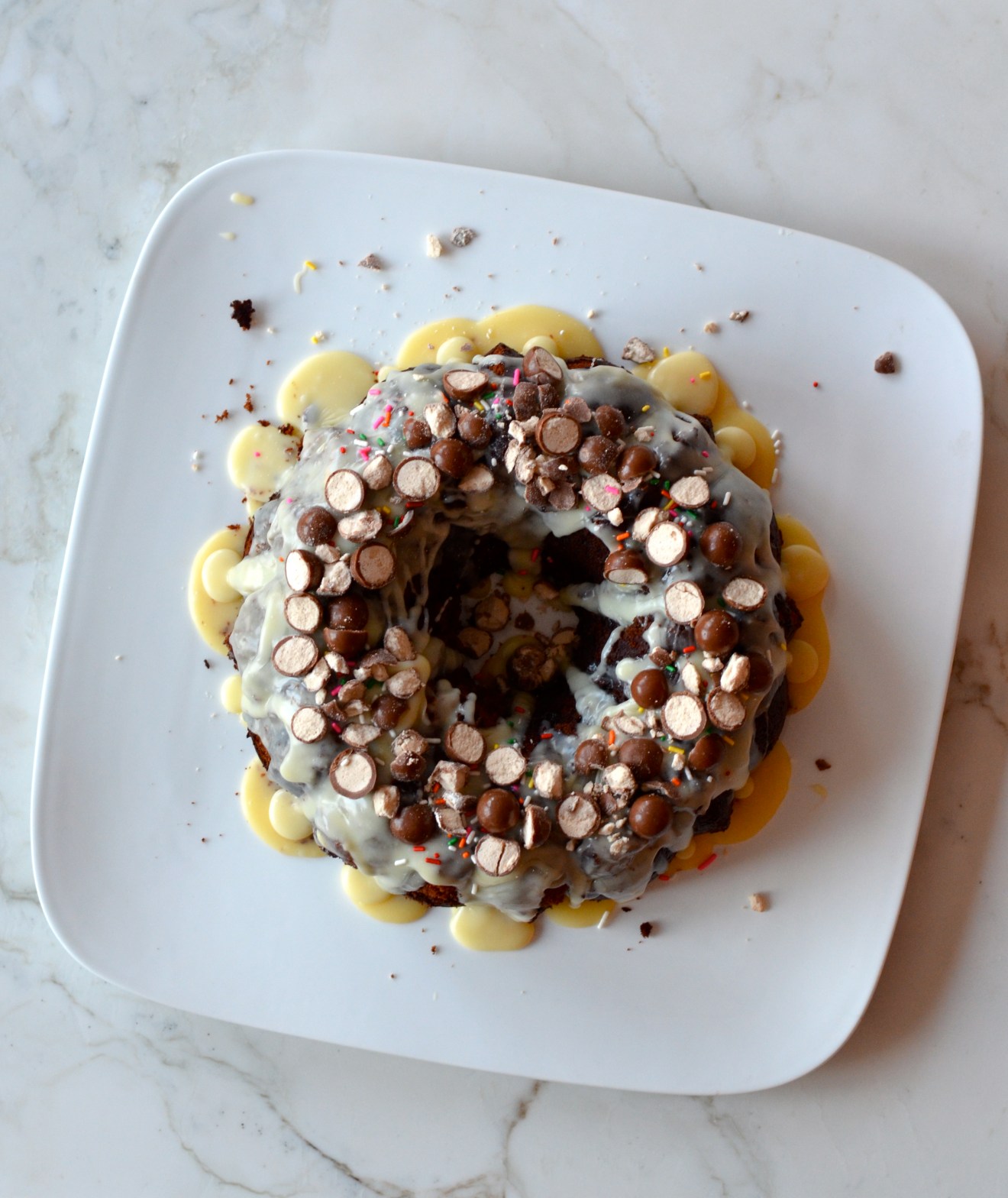 Malted Chocolate Whopper Cake | Mikey's In My Kitchen